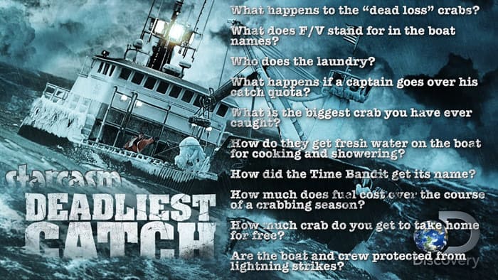 How long do crab boats stay out Deadliest Catch?