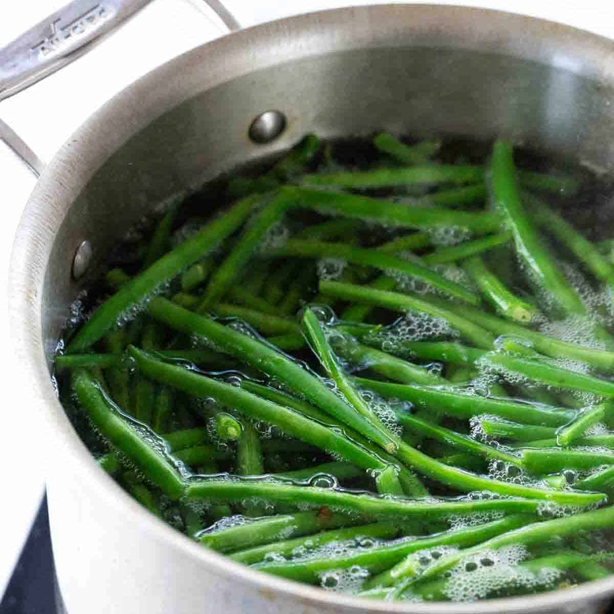 How long do you boil green beans for?