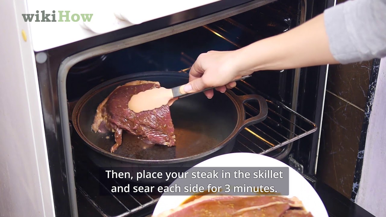 How long do you broil a steak?
