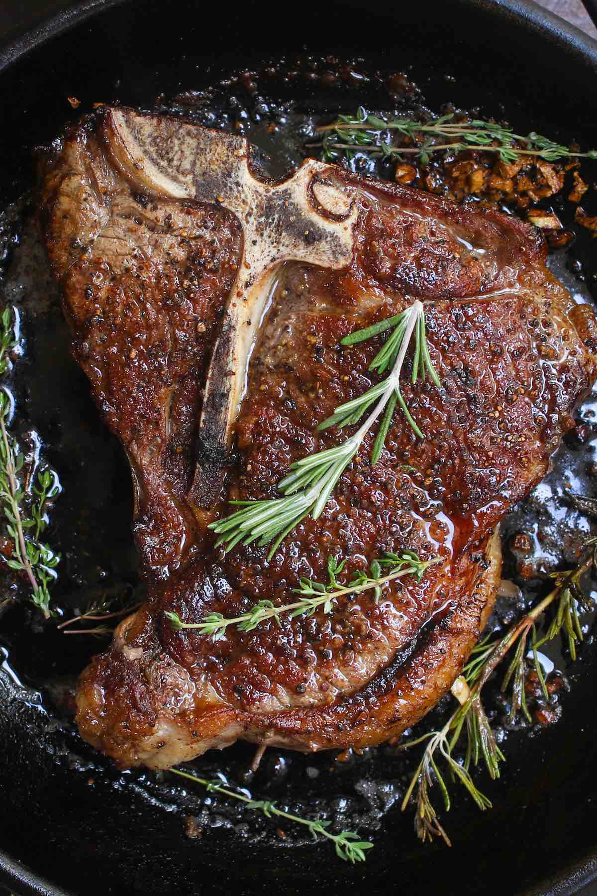 How long do you cook a bone-in steak?