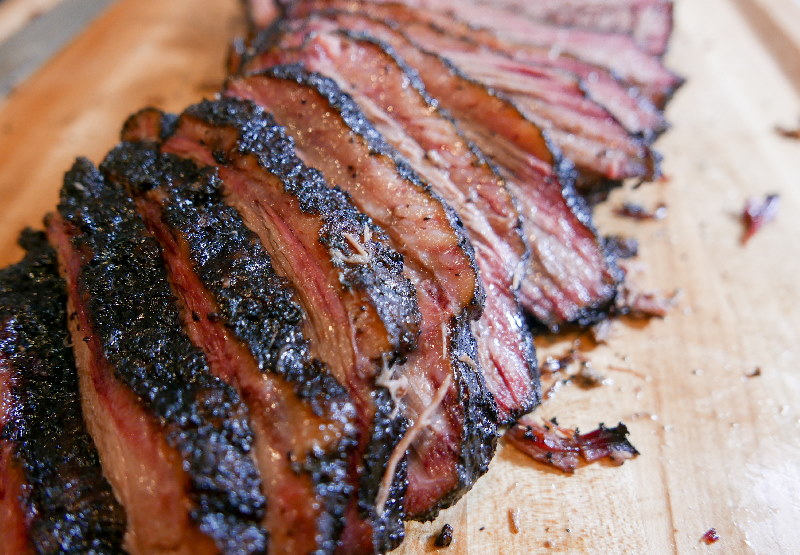 How long do you cook a brisket in a Masterbuilt electric smoker?