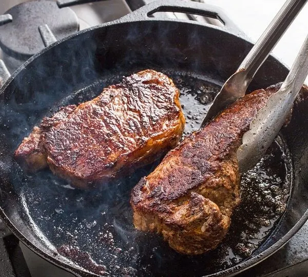 How long do you cook a steak in the oven at 350 degrees?