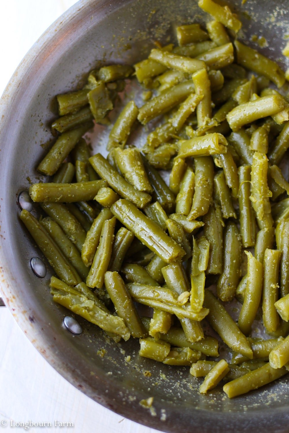 How long do you cook canned green beans for?