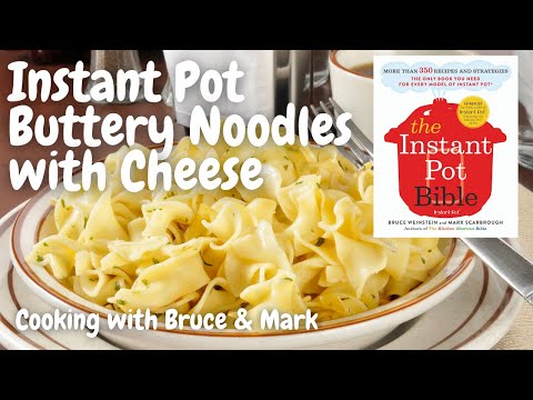 How long do you cook dried egg noodles in Instant Pot?