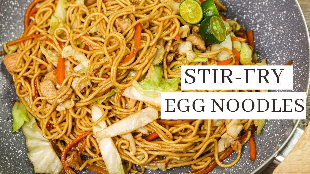 How long do you cook dried egg noodles?