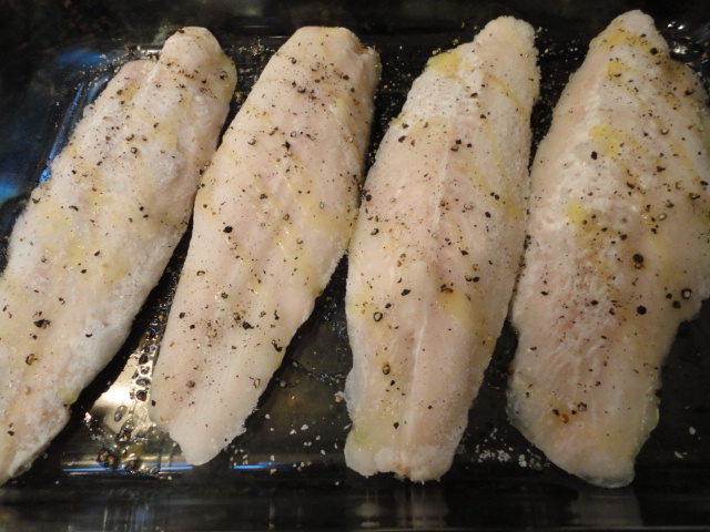 How long do you cook frozen fish fillets in the oven?