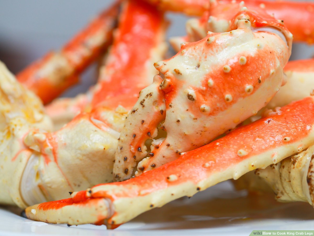 How long do you cook king crab legs for?