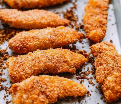 How long do you fry chicken at 350?