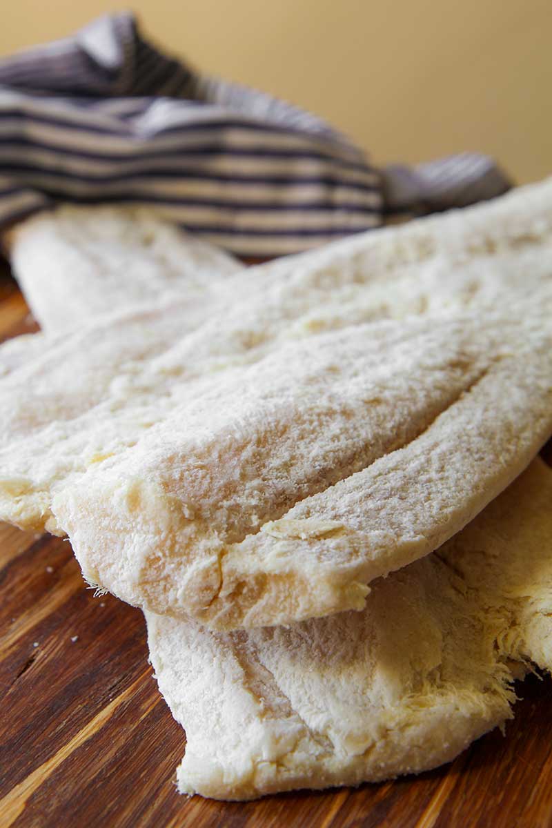 How long do you have to soak salted cod?