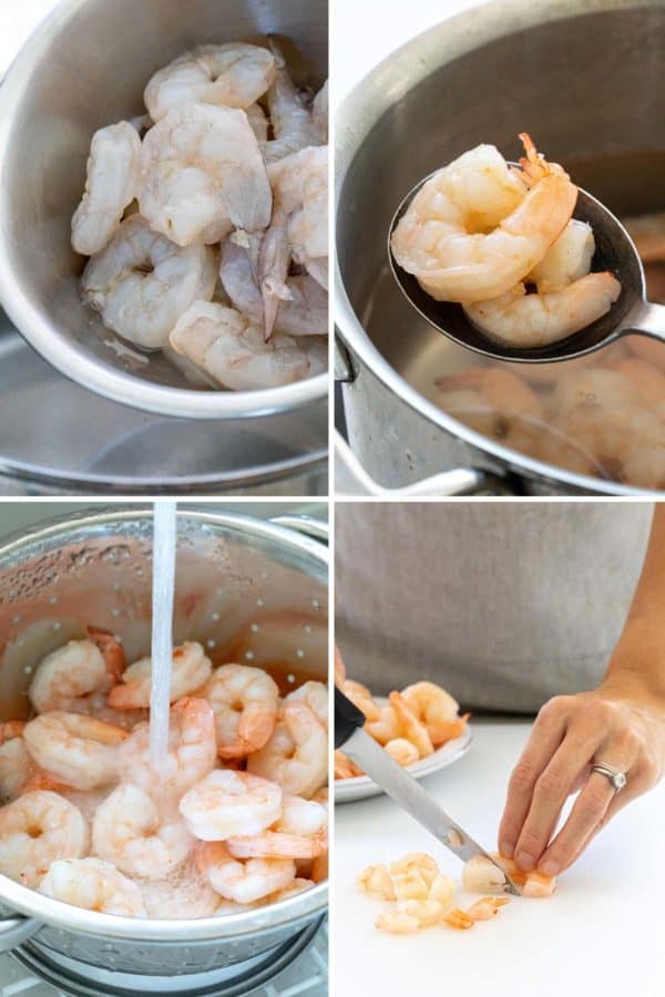 How long do you leave shrimp in lemon juice?