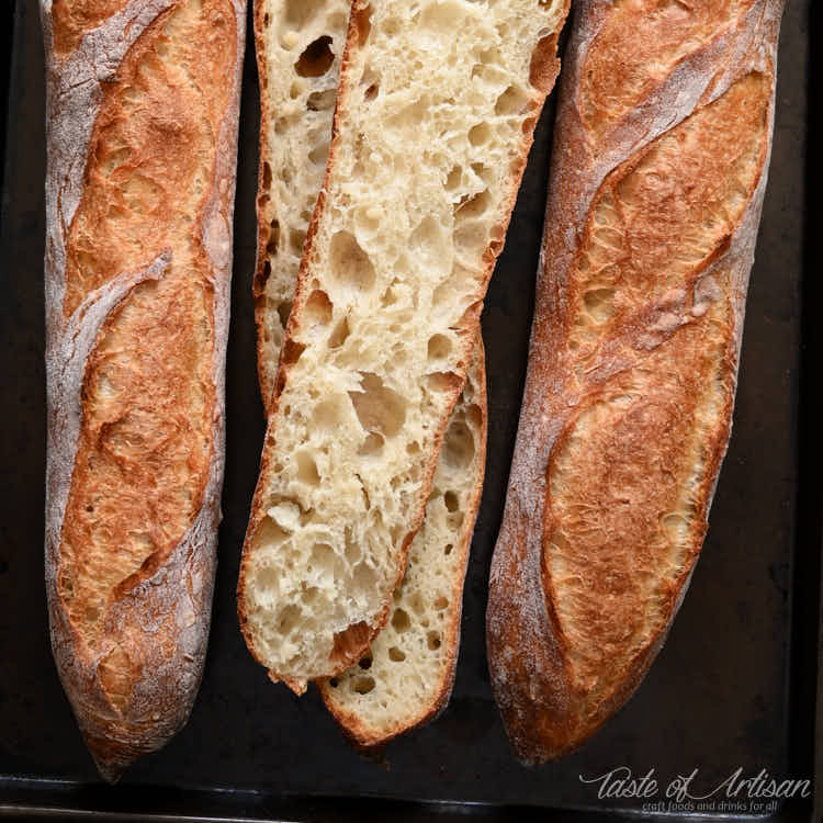 How long do you proof baguettes before baking?