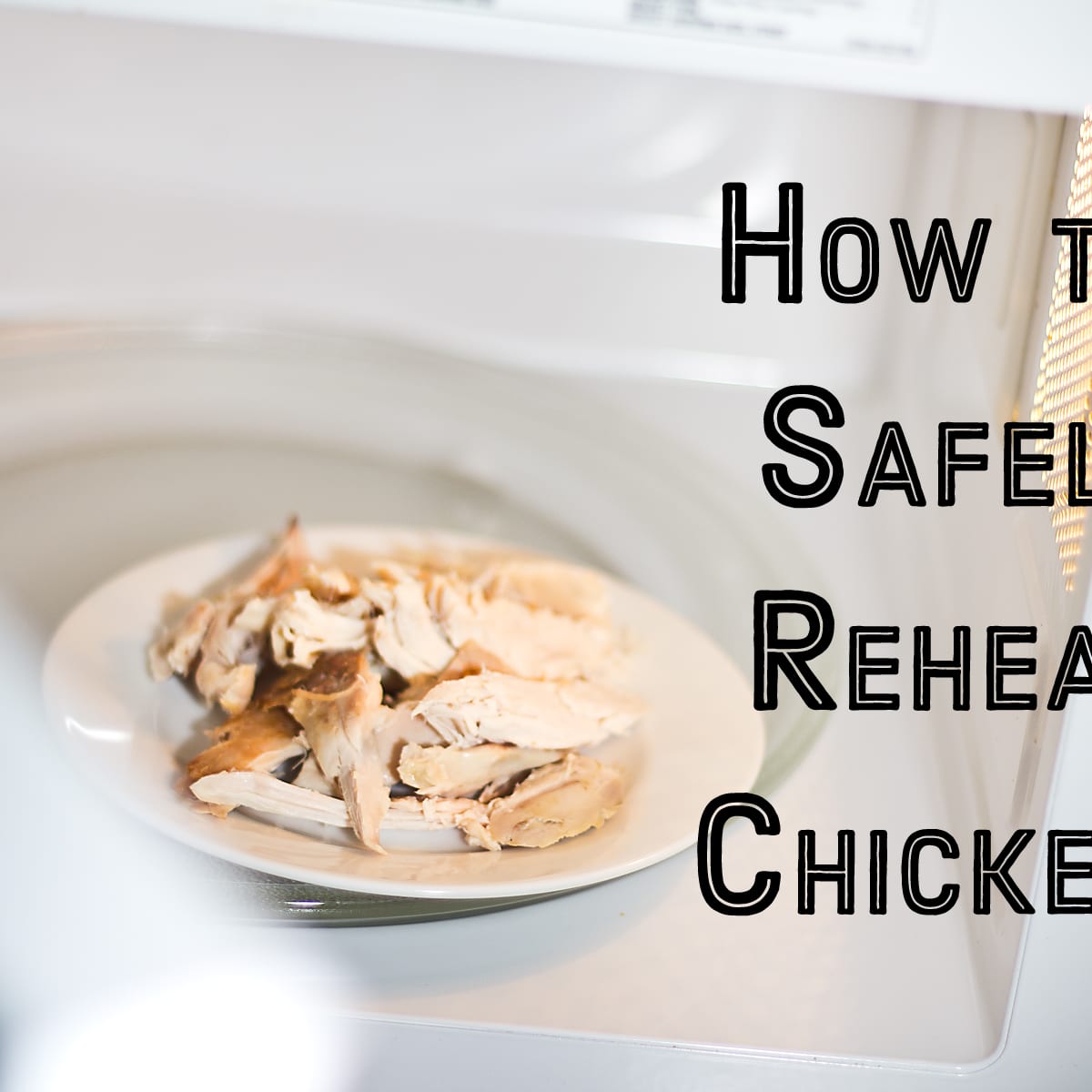 How long do you reheat already cooked chicken?