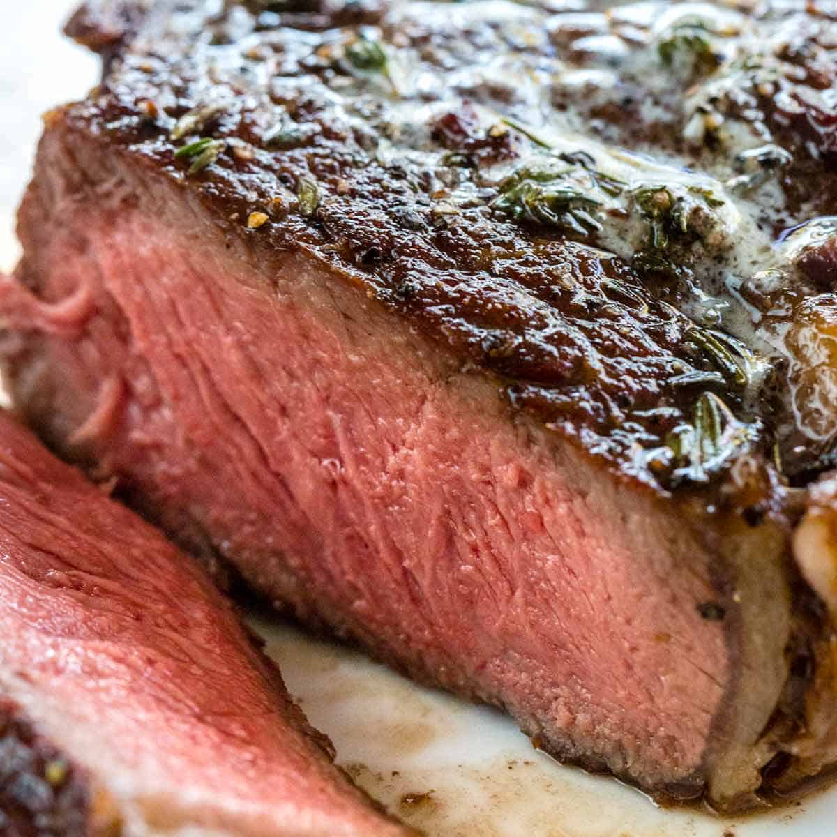 How long do you reverse sear a steak?