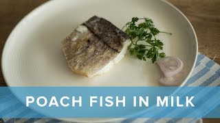 How long do you soak fish in milk to clean it?