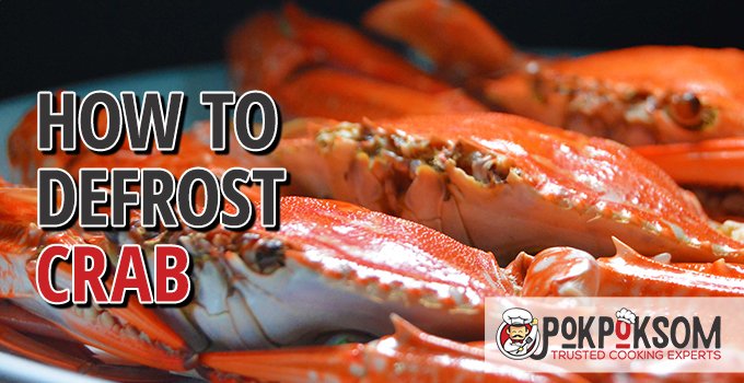 How long does a crab take to defrost?