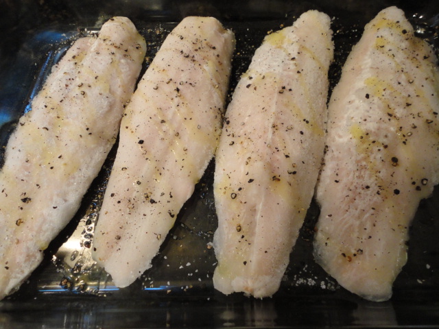 How long does a frozen fish fillet take to cook in oven?
