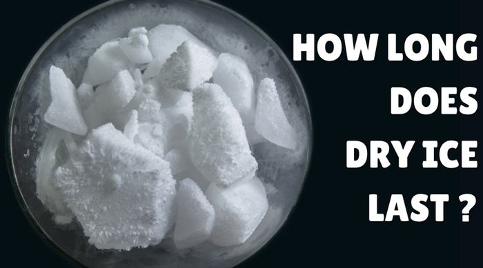 How long does a pound of dry ice last?