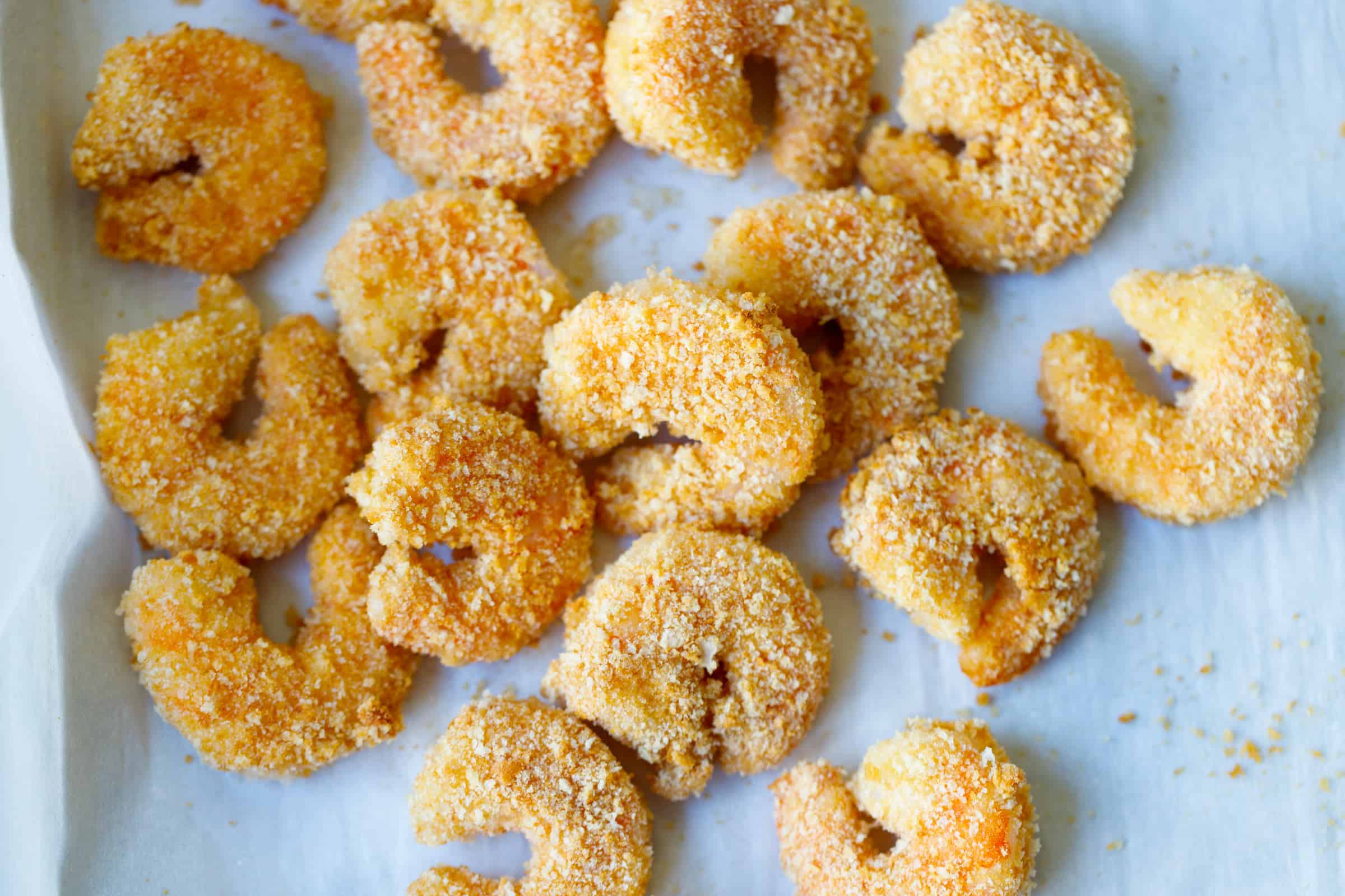 How long does breaded scampi take in the oven?