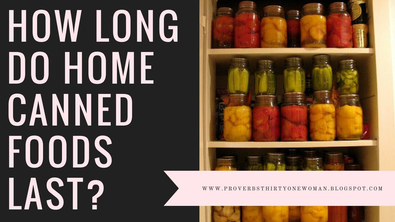 How long does canned food last?