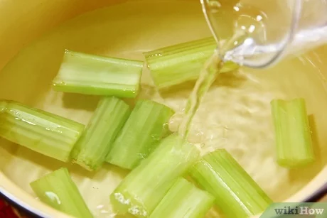 How long does celery take to cook down?