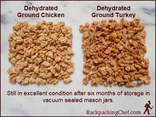 How long does dehydrated vacuum sealed food last?