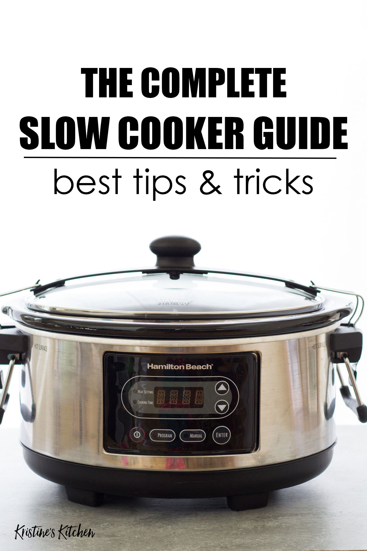 How long does food take in the slow cooker on high?