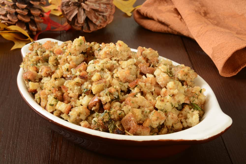 How long does homemade stuffing last in fridge?