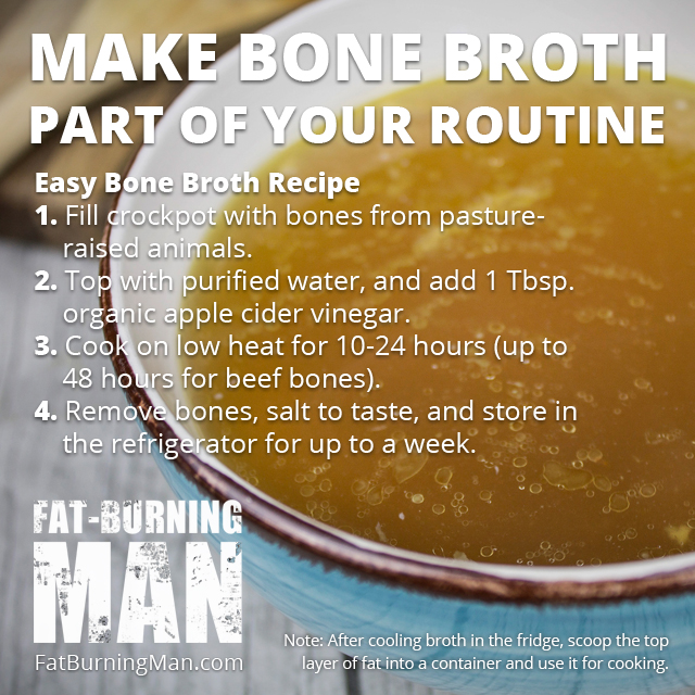 How long does it take bone broth to work?