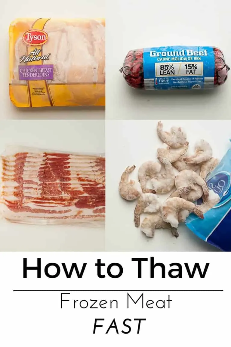 How long does it take flash frozen meat to thaw?
