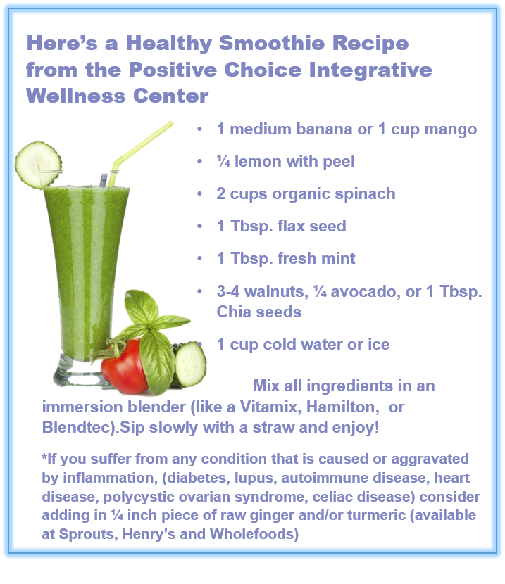 How long does it take for a smoothie to be absorbed?