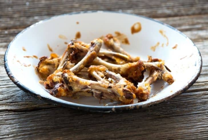 How long does it take for chicken bones to dissolve?