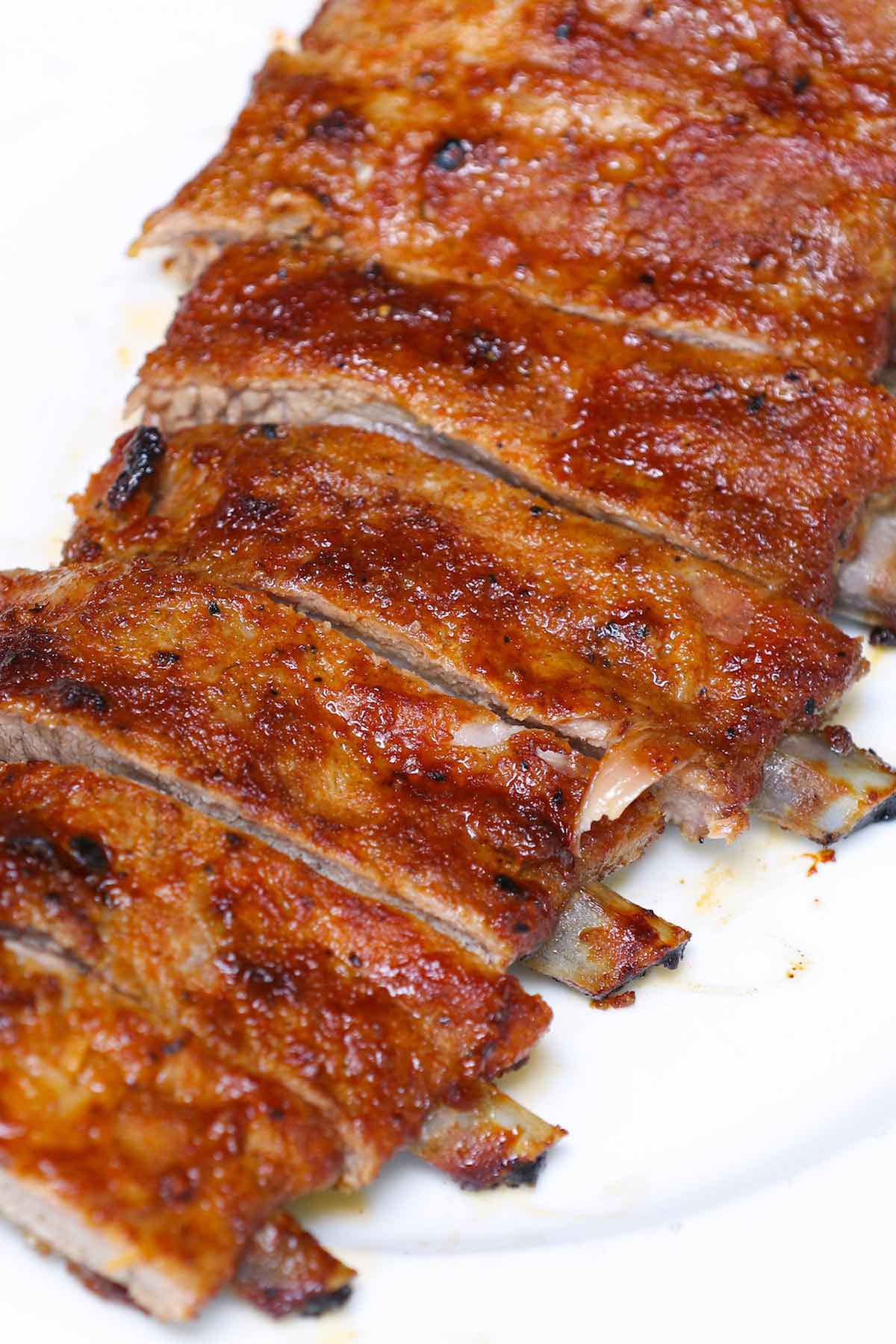 How long does it take for ribs to be fully cooked?