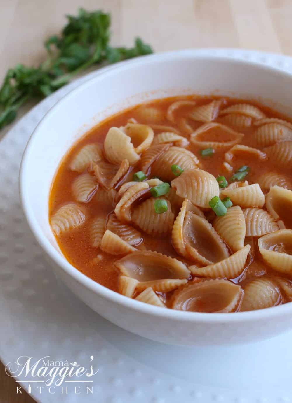 How long does it take for sopa to cook?