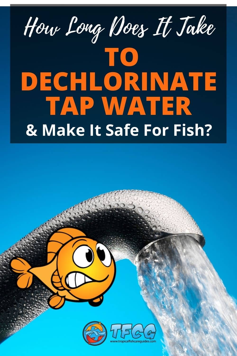 How long does it take to condition water for fish?