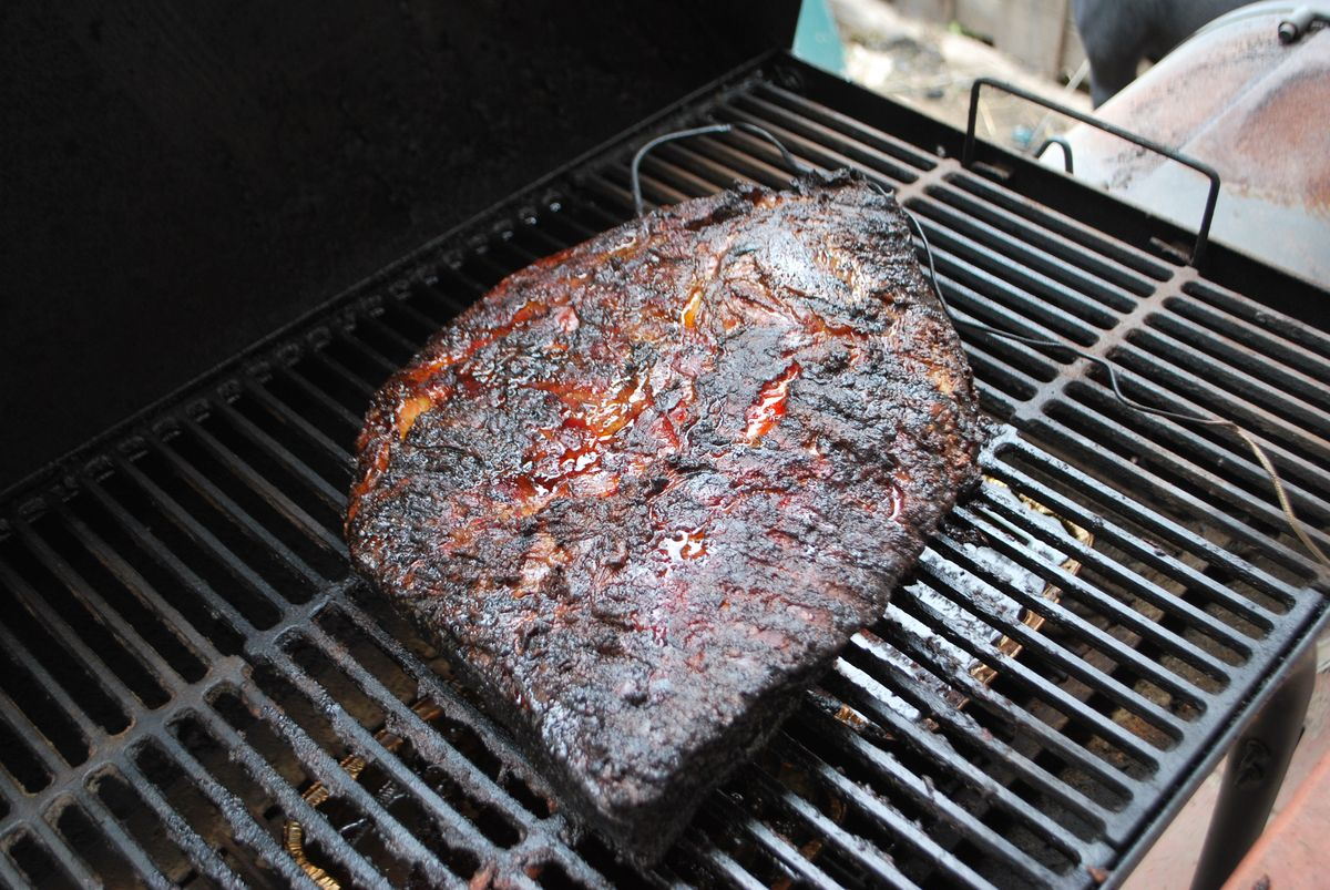 How long does it take to cook a 13 lb brisket?