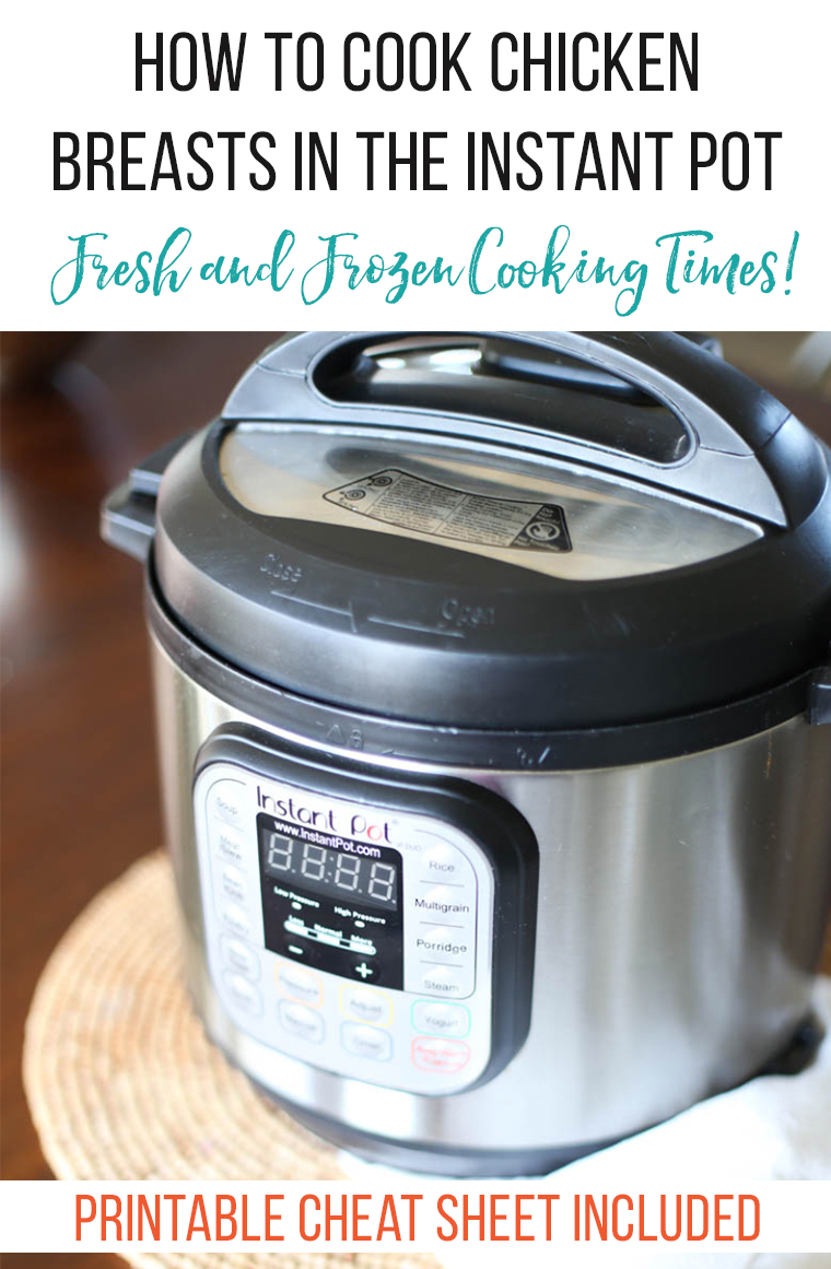 How long does it take to cook a pound of chicken in an Instant Pot?