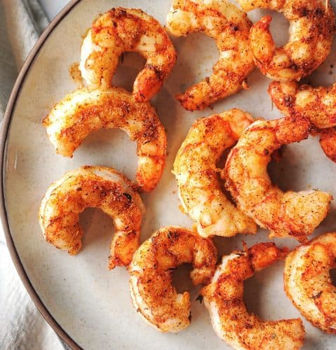 How long does it take to cook Argentine red shrimp?