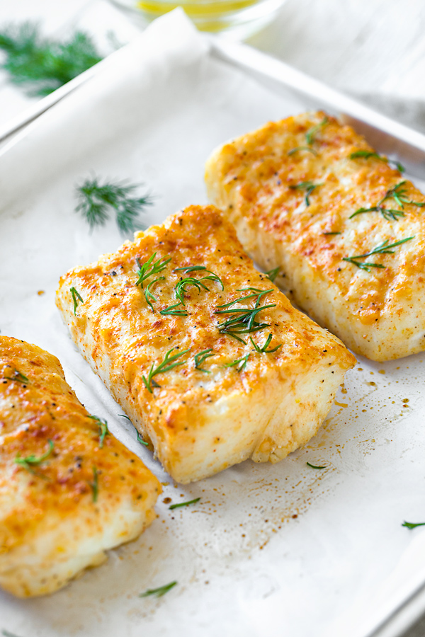 How long does it take to cook halibut in oil?