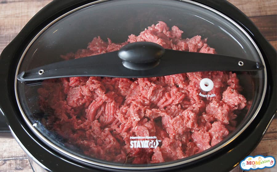 How long does it take to cook raw meat in slow cooker?
