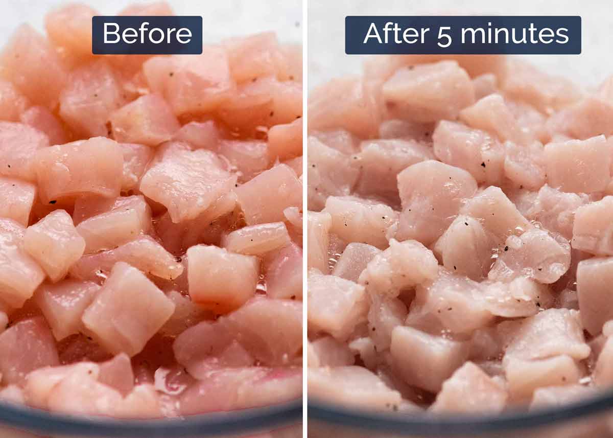How long does it take to cook raw seafood?