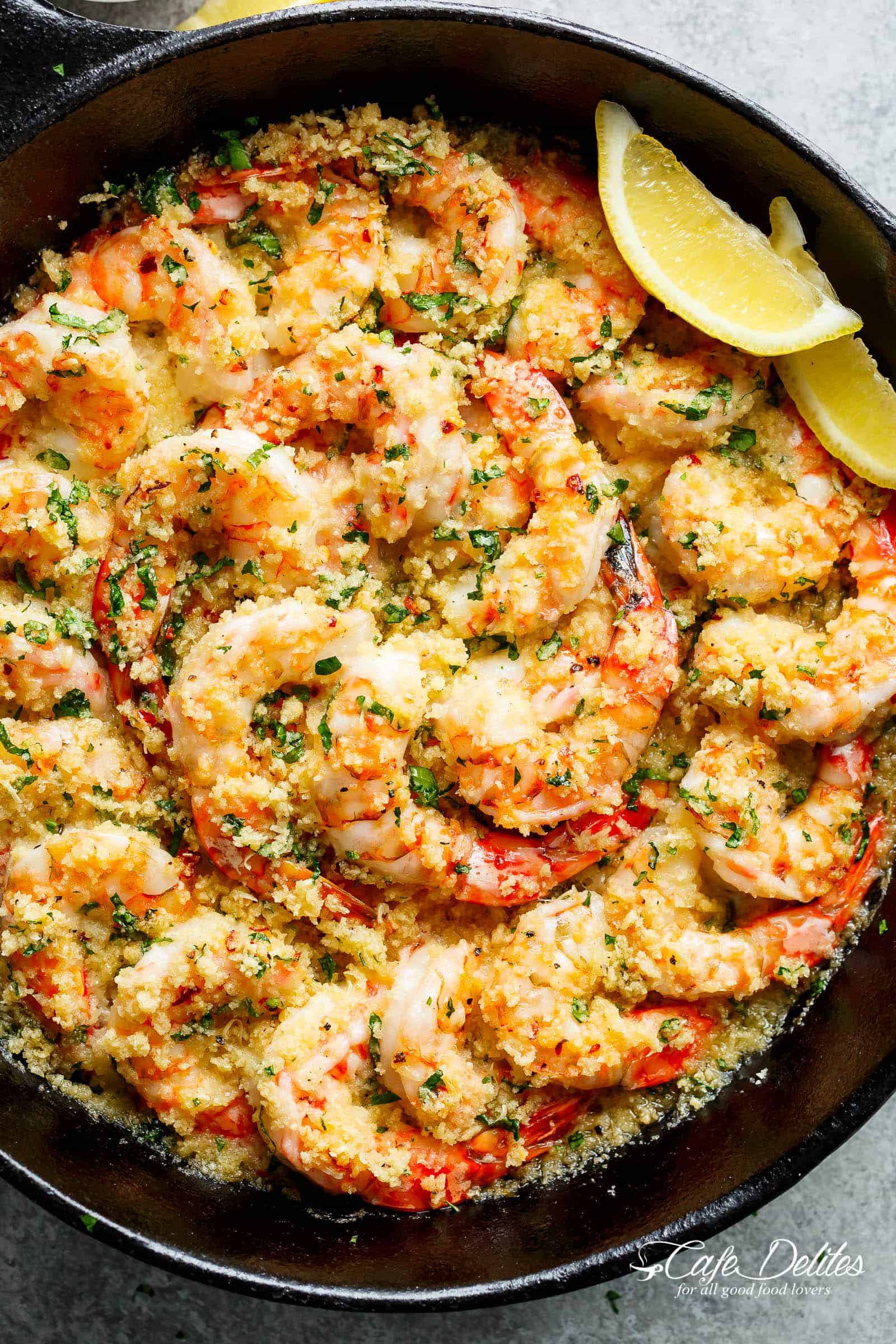 How long does it take to cook scampi in the oven?