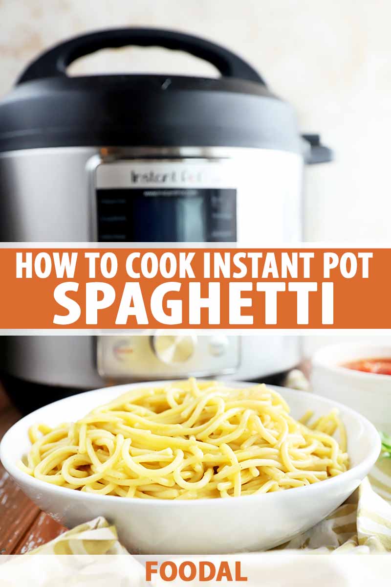 How long does it take to cook spaghetti in pressure cooker?