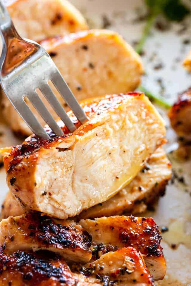 How long does it take to cook thick chicken breast on stove?