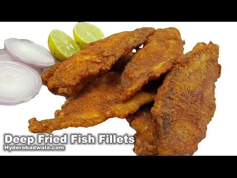 How long does it take to deep fry a fish fillet?