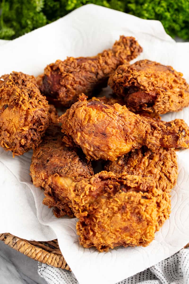 How long does it take to deep fry chicken?