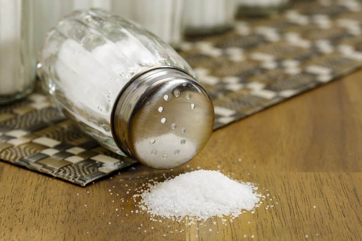 How long does it take to flush sodium?