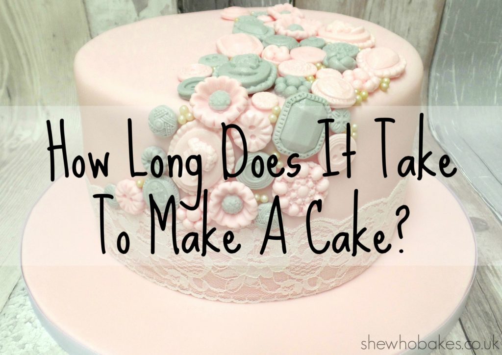 How long does it take to make a cake and ice it?