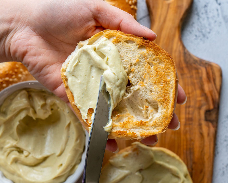 How long does it take to make vegan tofu cream cheese?