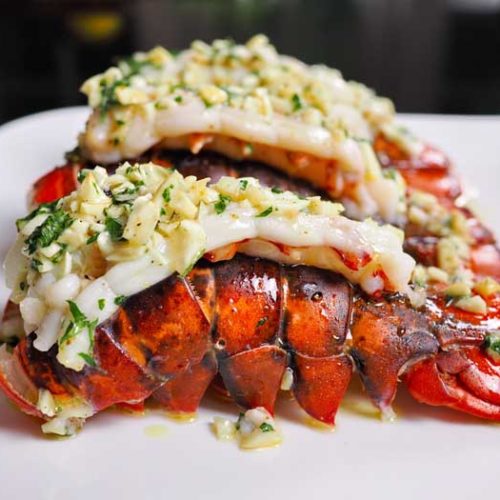 How long does it take to smoke lobster tails at 225?