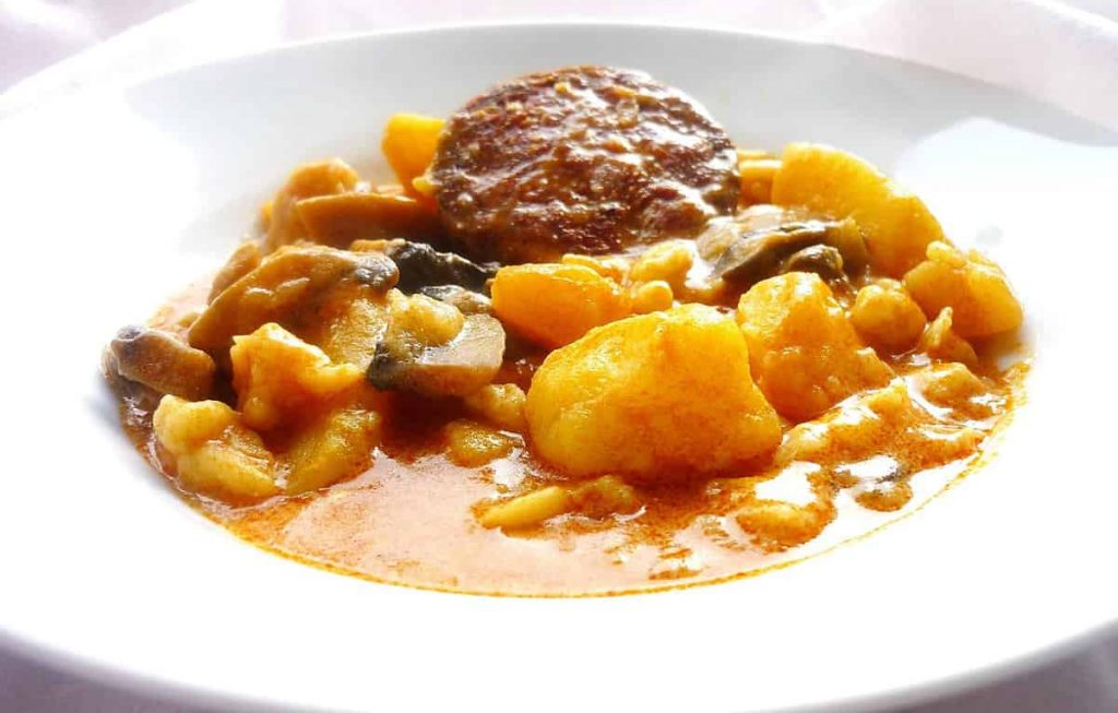 How long does it take to soften potatoes in stew?